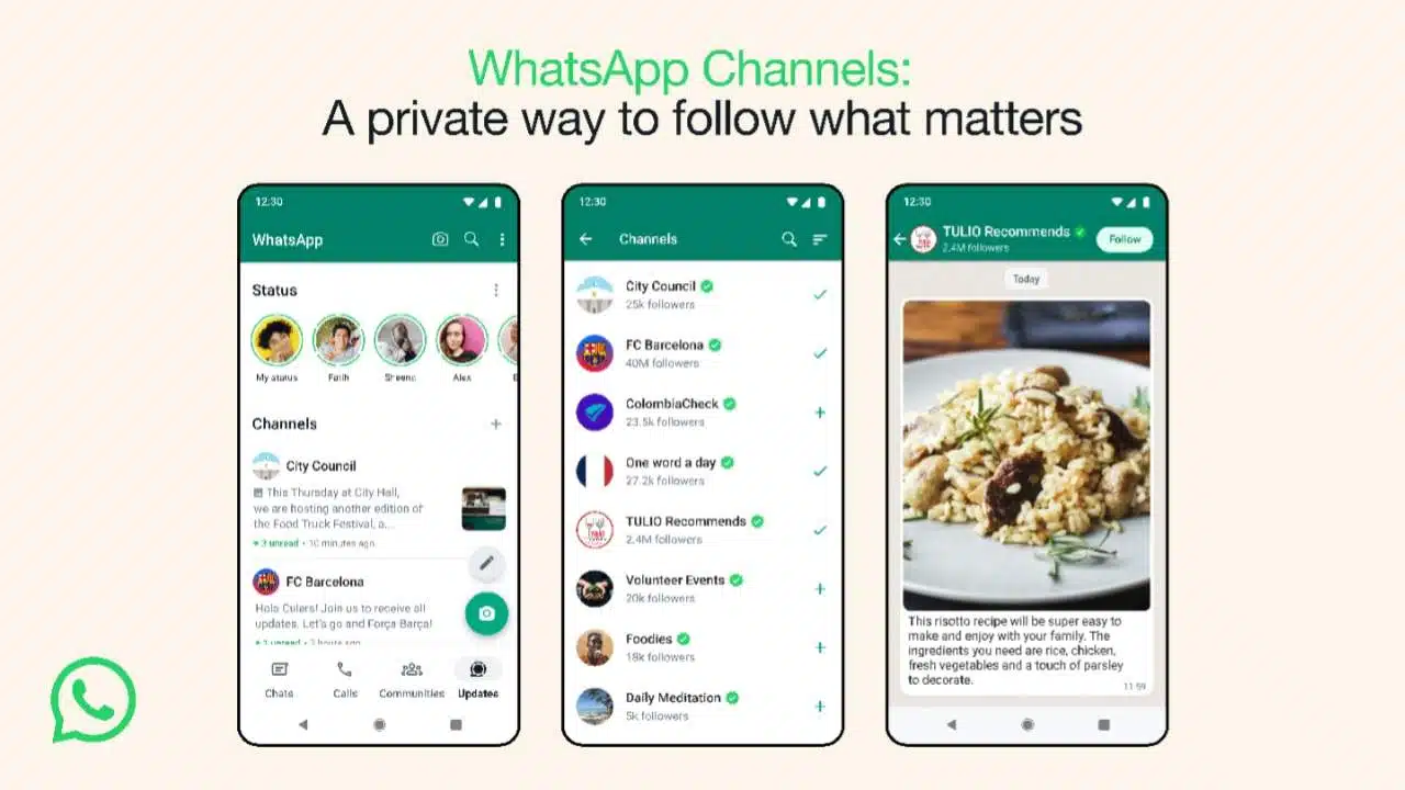WhatsApp Create and explore new Channels feature rolling out for iOS