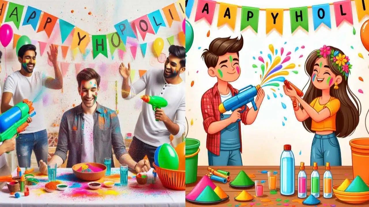 How to Create 3D AI Holi Image Using Bing Image Creator App: A Step-By ...