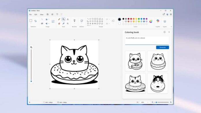 Microsoft Paint Gets AI Coloring Book Feature: Complete Update Explained