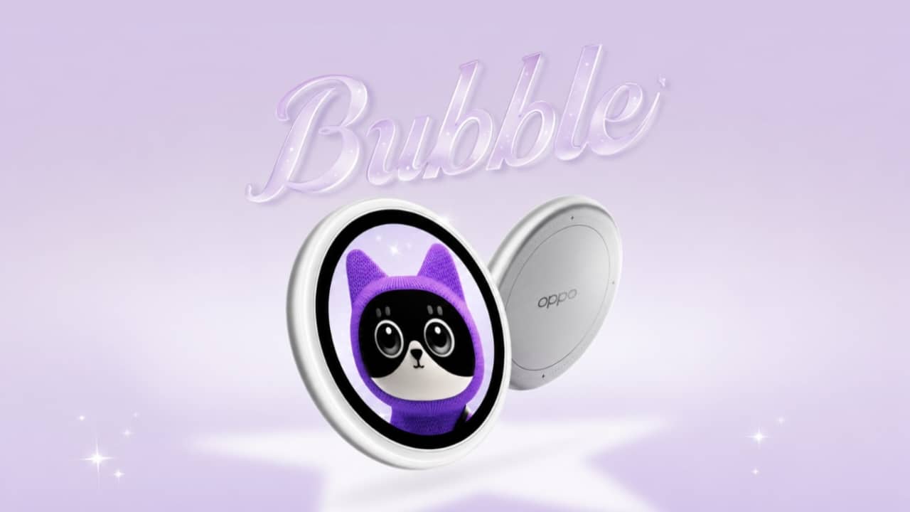 OPPO unveils Bubble Magnetic Screen for Smartphone